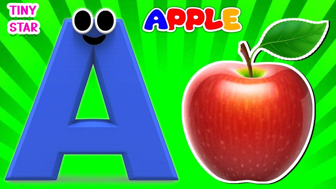 A to Z Phonics Song – Learn Letters with Fun A is for apple aa apple ...