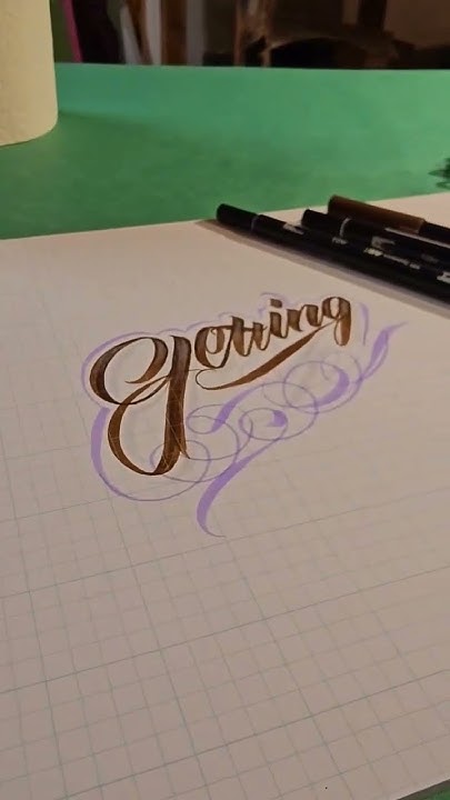 Quick Script Practice with this kit. - YouTube