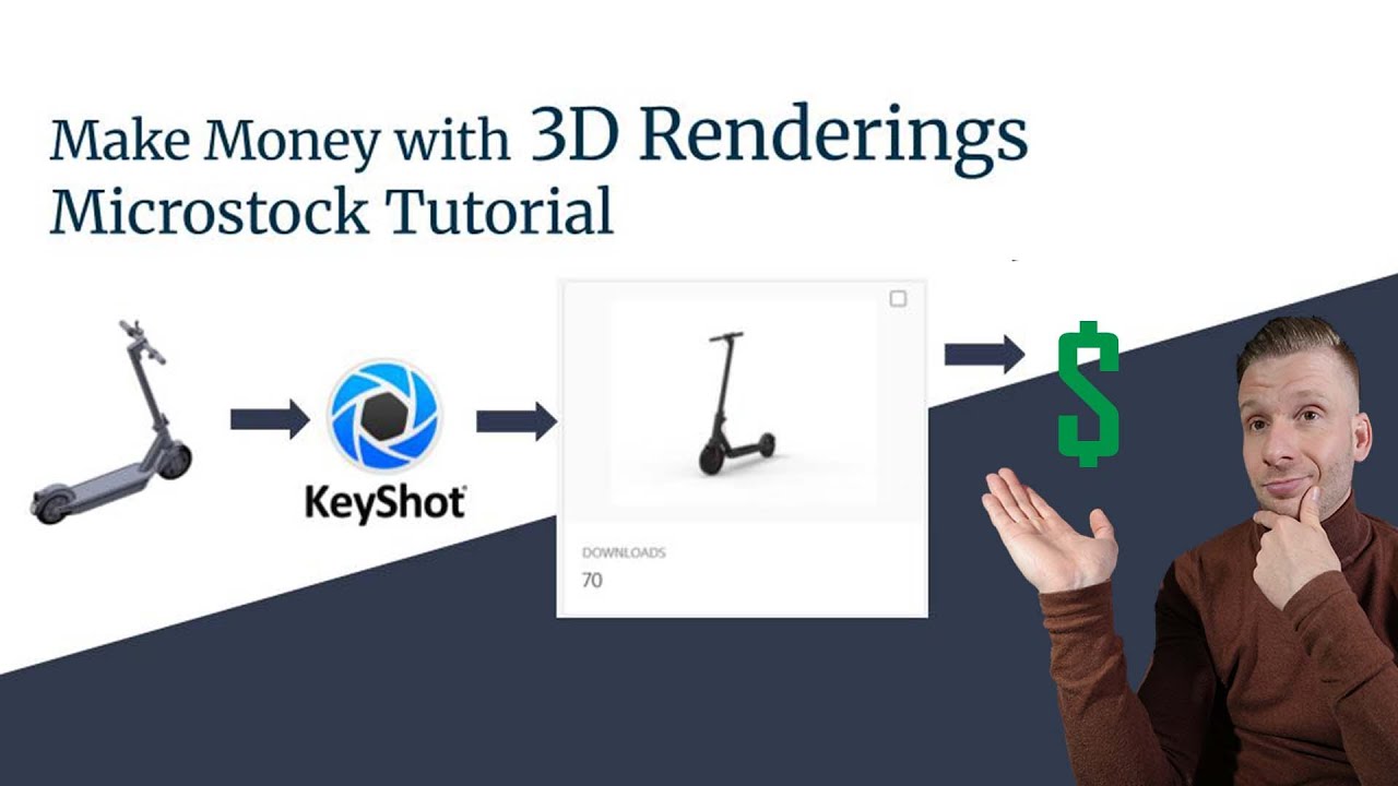 How You Can Make Money with 3D Renderings in Microstock. - YouTube