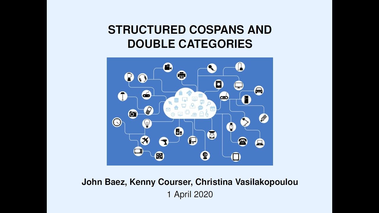 ACT@UCR Seminar: Structured Cospans and Double Categories - John Baez ...