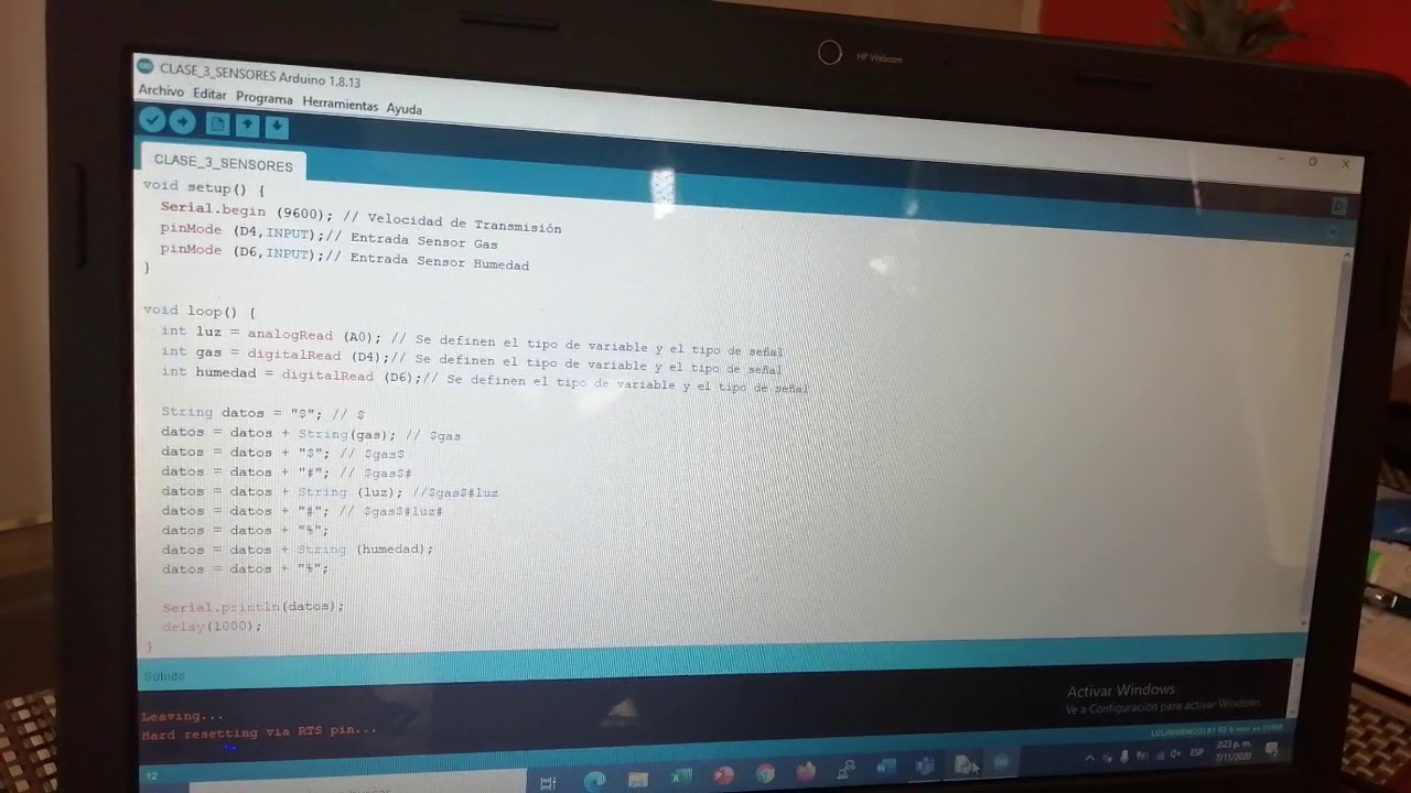 Practica con 3 sensores interfaz entre Arduino y Python - YouTube