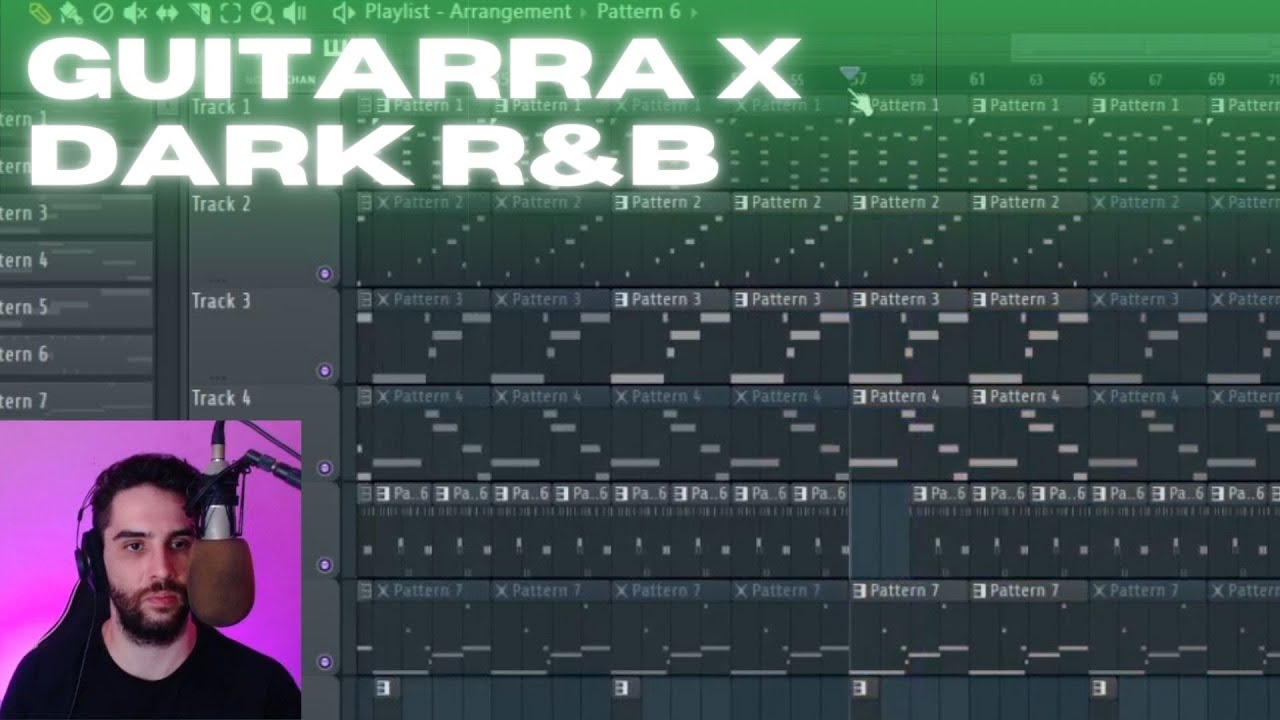FAZENDO BEAT COM GUITARRA x DARK R&B - YouTube