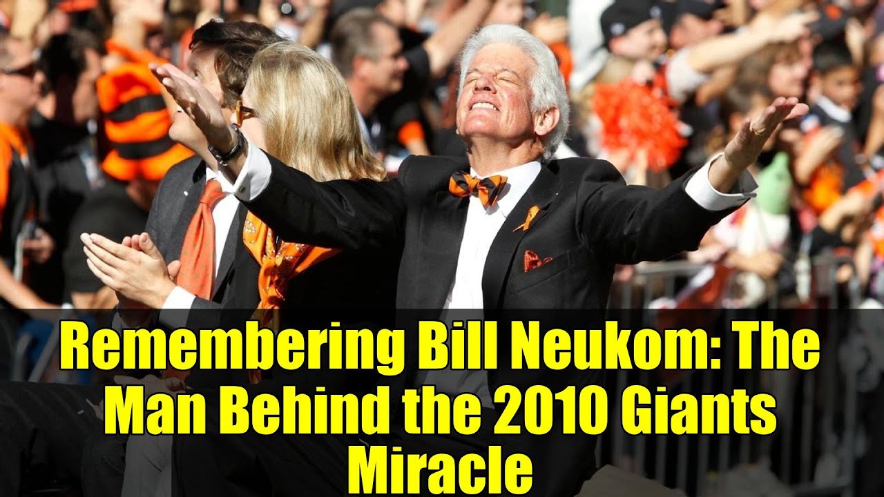 Remembering Bill Neukom: The Man Behind the 2010 Giants Miracle | ESPN ...