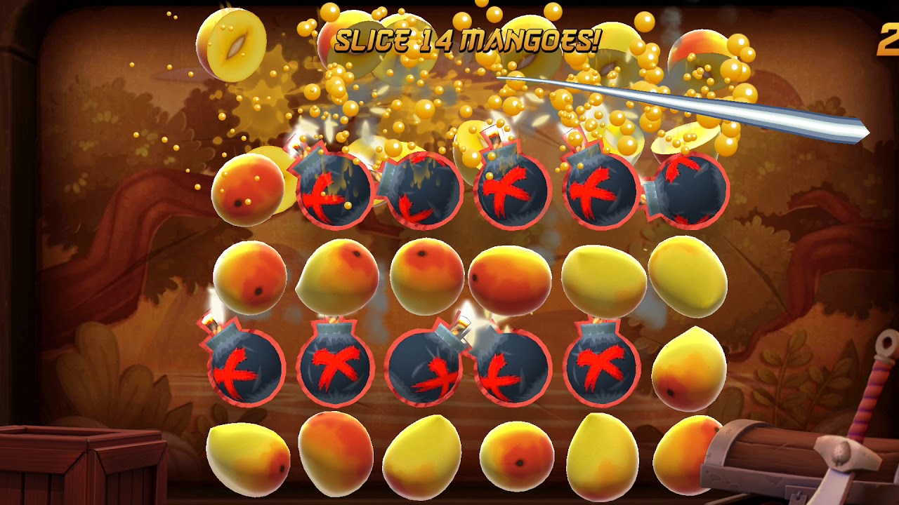FRUIT NINJA 2 GAMEPLAY#MINI GAME SHUFFLE - YouTube