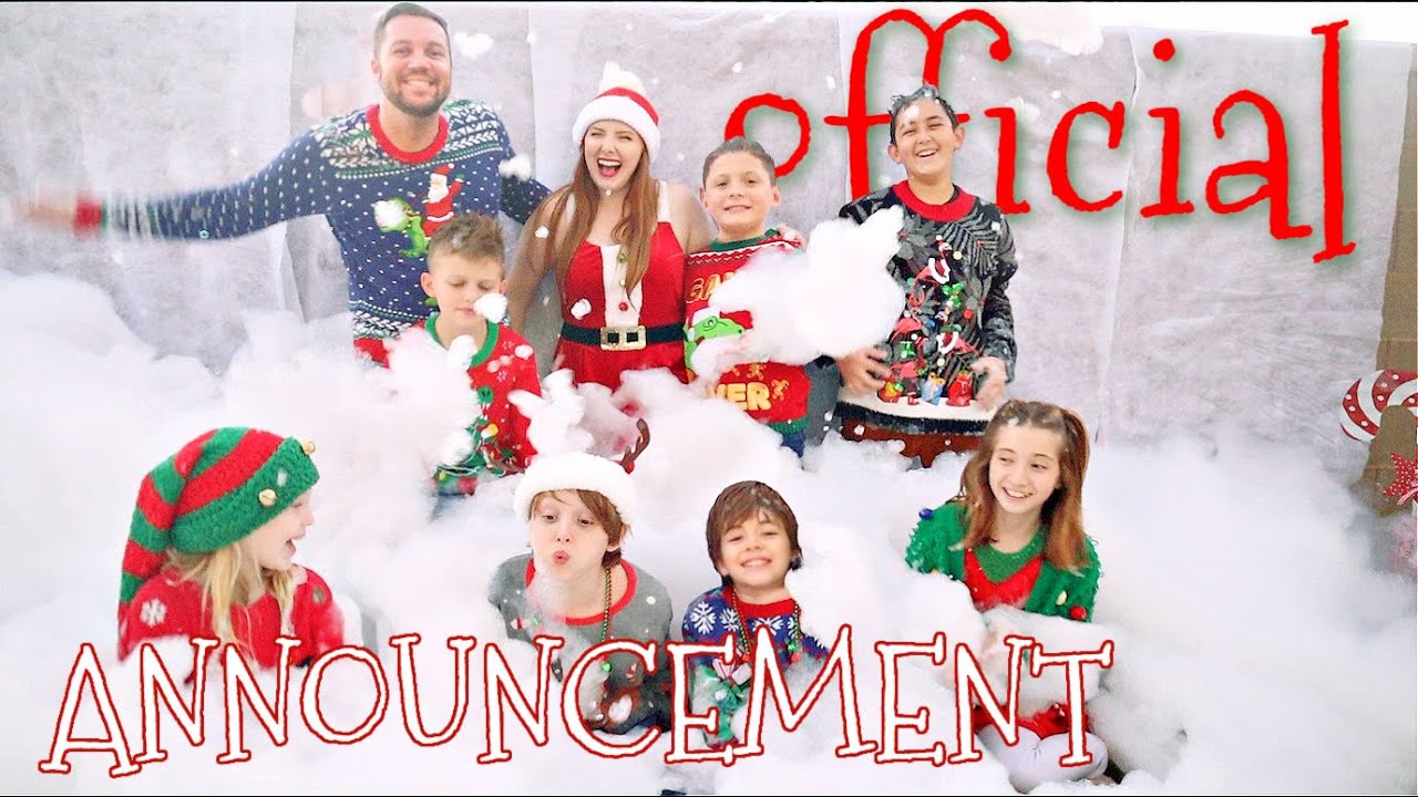 NEW *official* JesssFam VLOGMAS announcement!!!! (intro reveal) - YouTube