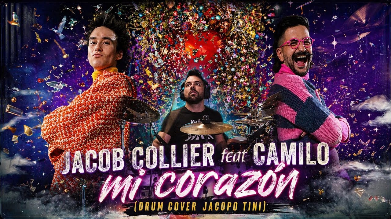 Mi Corazón - Jacob Collier (feat Camilo) 🥁drum cover🥁 - YouTube