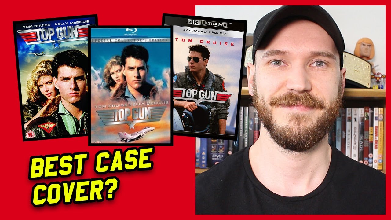 Top Gun 30th Anniversary DVD, Blu-ray, 4K Case Covers - Movie Variant ...