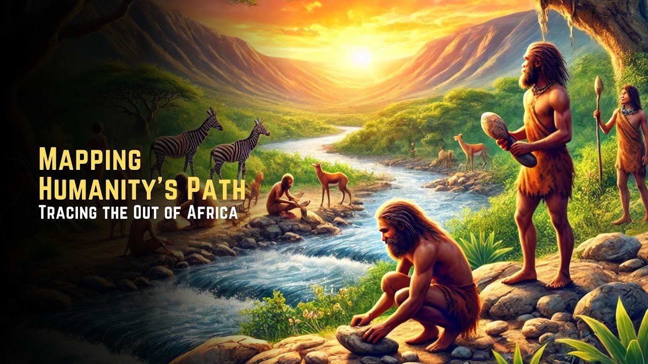 Mapping Humanity's Path Tracing the Out of Africa - YouTube