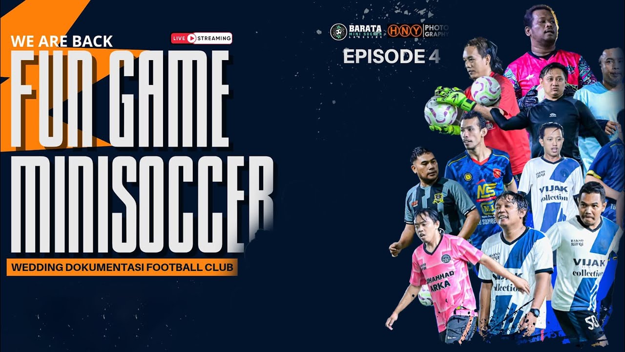 FUN GAME WEDDING DOCUMENTASI FOOTBALL CLUB - BARATA MINI SOCCER - YouTube