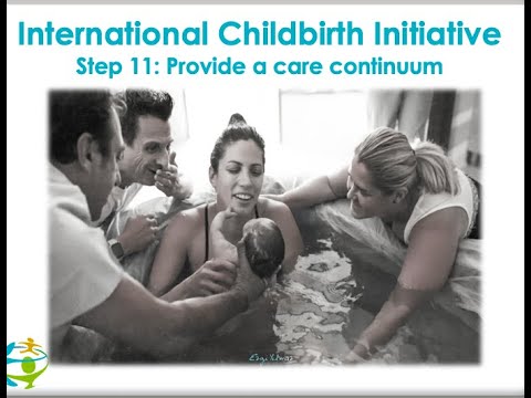 International Childbirth Initiative Step 11: Provide a continuum of ...