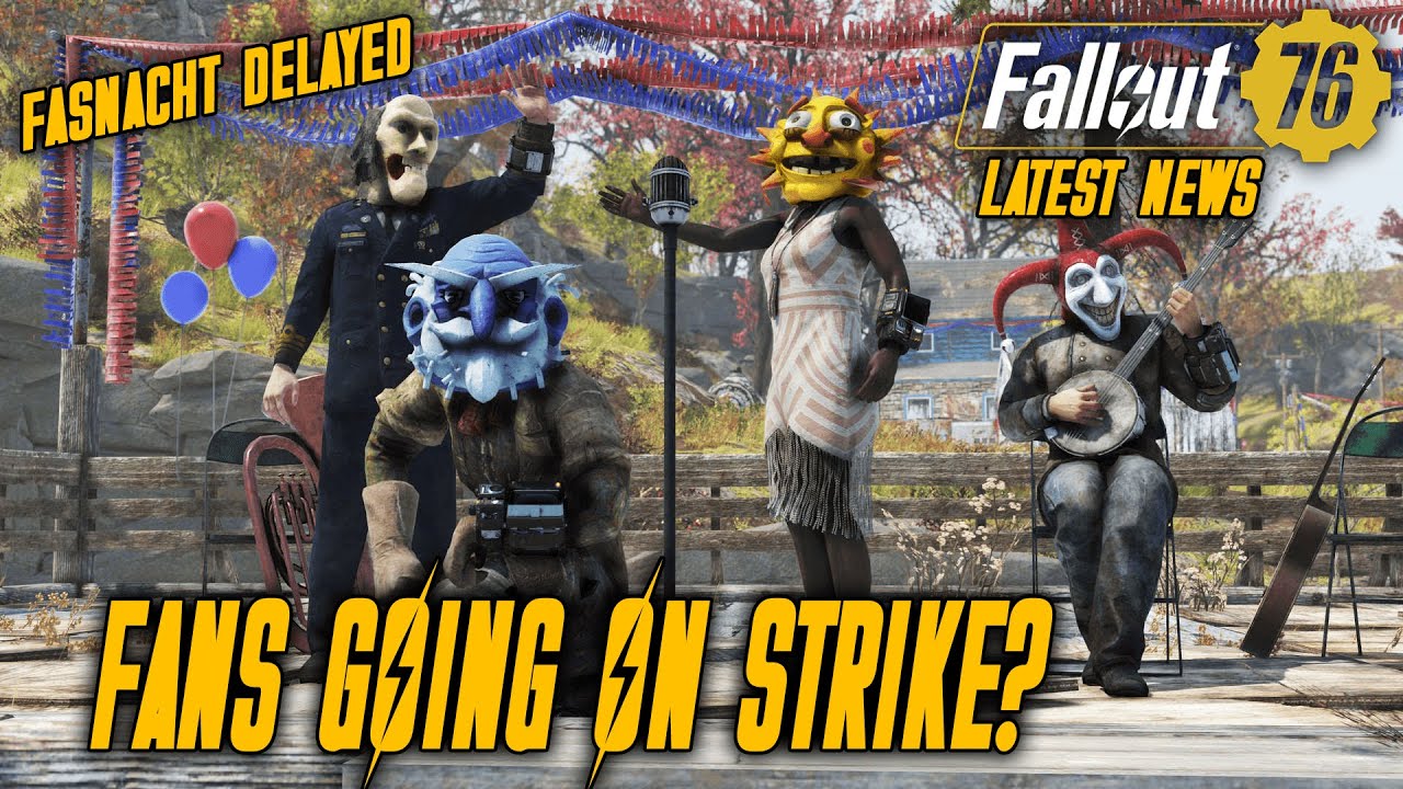 Fallout 76 News | Fasnacht Delayed, Fallout 1ST Strike - Is there too ...