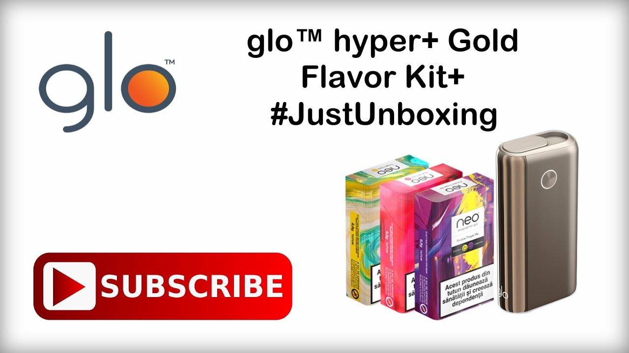 Glo Hyper+ Gold | Flavor Kit+ | Tobacco Heating Device | Neo Demi ...