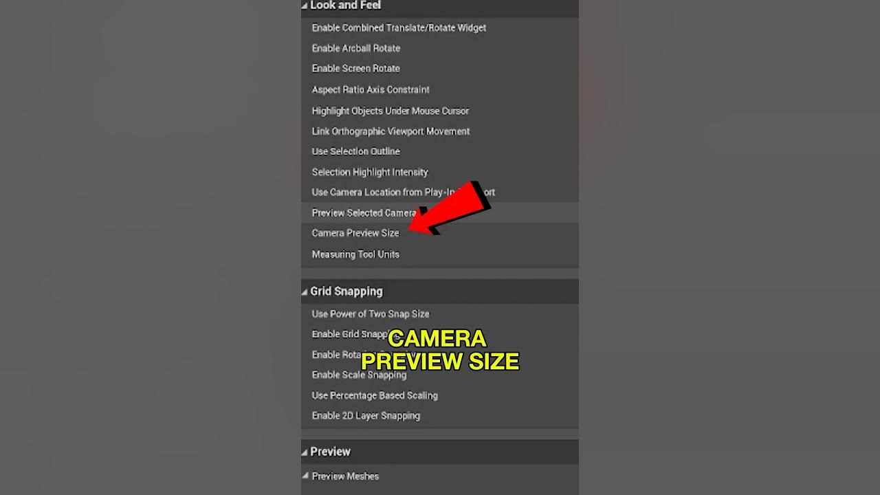 How to FIX Your Camera Viewport in Unreal Engine #gamedevelopment #ue5 #tutorial - YouTube