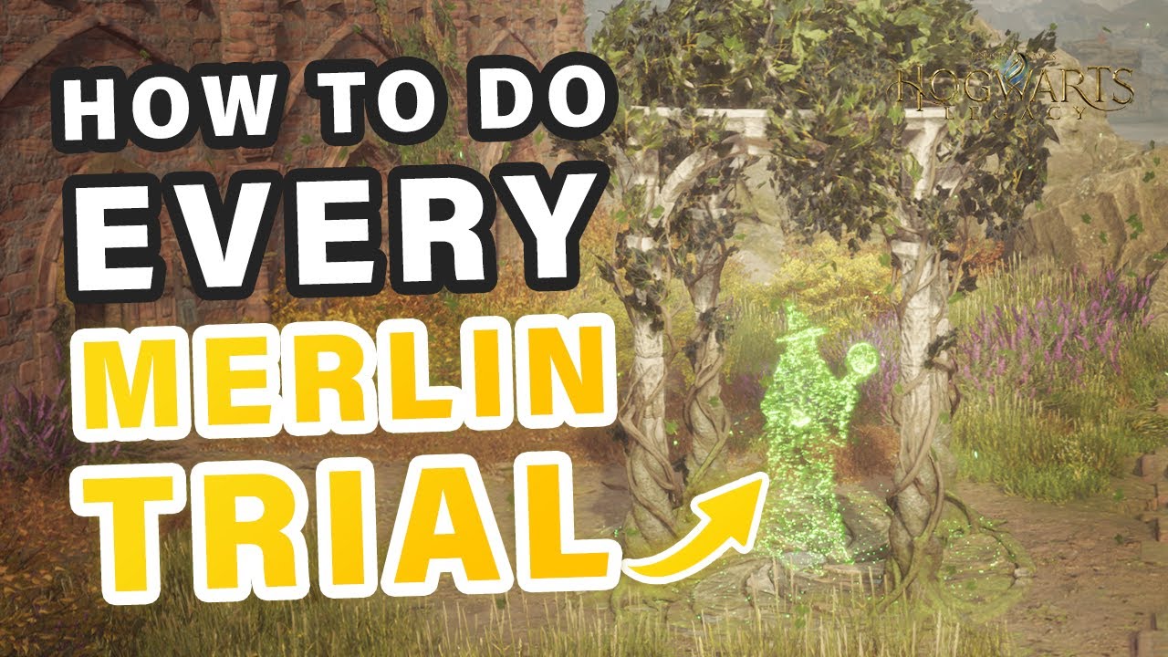 How to Solve ALL Merlin Trials Hogwarts Legacy - YouTube