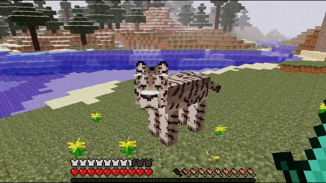 Minecraft Ep.4: Tiger Attack - YouTube