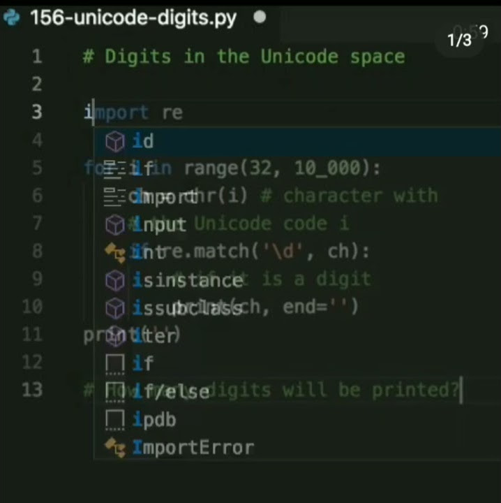 In This Program We Are Looping Over A Range Of Unicode Characters With The Codepoints Between