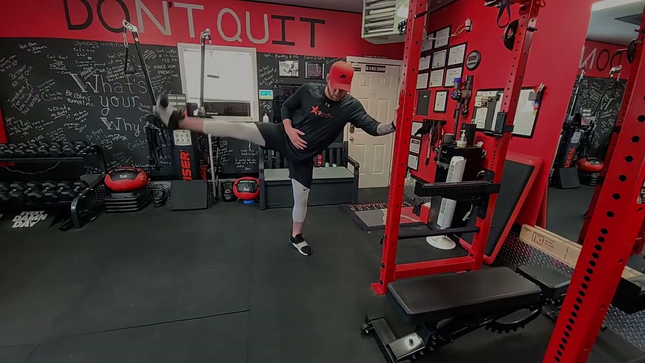 Leg Swings - Sideways - YouTube