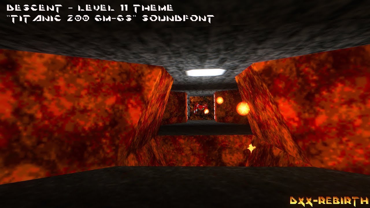 Descent (1995) OST - Titanic 200 GM-GS Soundfont - Level 11 Theme - YouTube