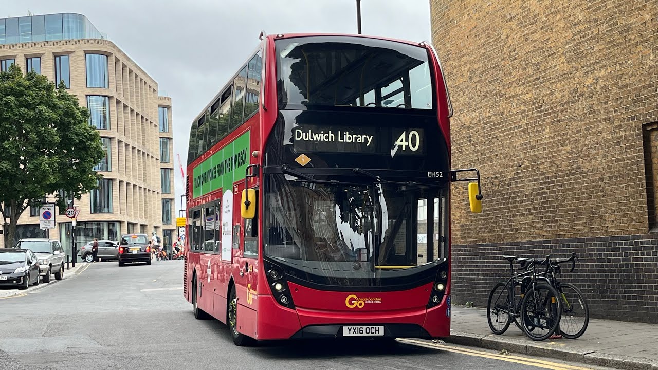 Full Route Visual. Route 40: Clerkenwell Green - Dulwich Library ...