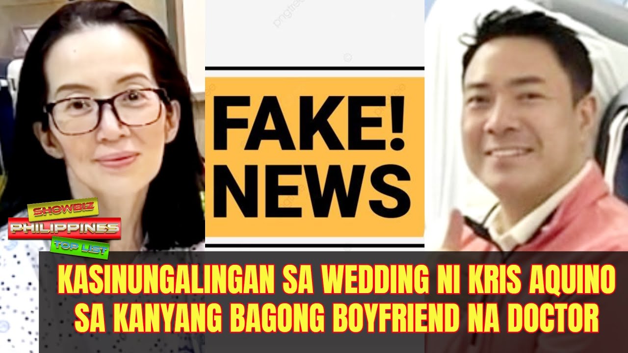 Kasinungalingan sa Wedding ni Kris Aquino sa kanyang bagong boyfriend na doctor - YouTube