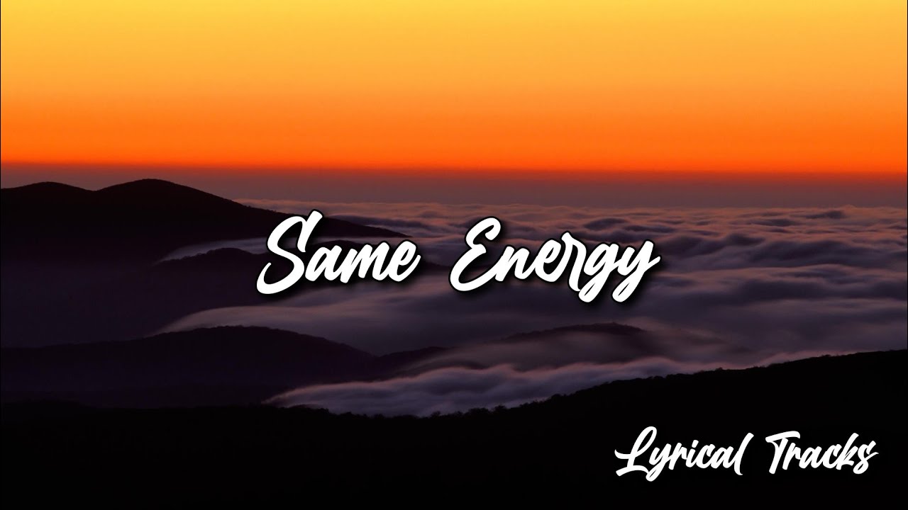 The Kid LAROI - SAME ENERGY (Lyrics) - YouTube