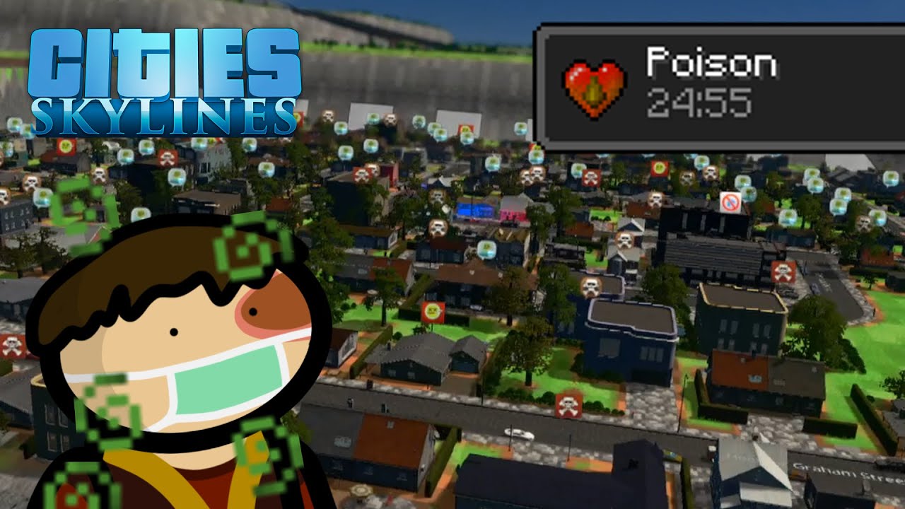 Die PEST wütet in MINECRAFT | Cities: Skylines #02 - YouTube