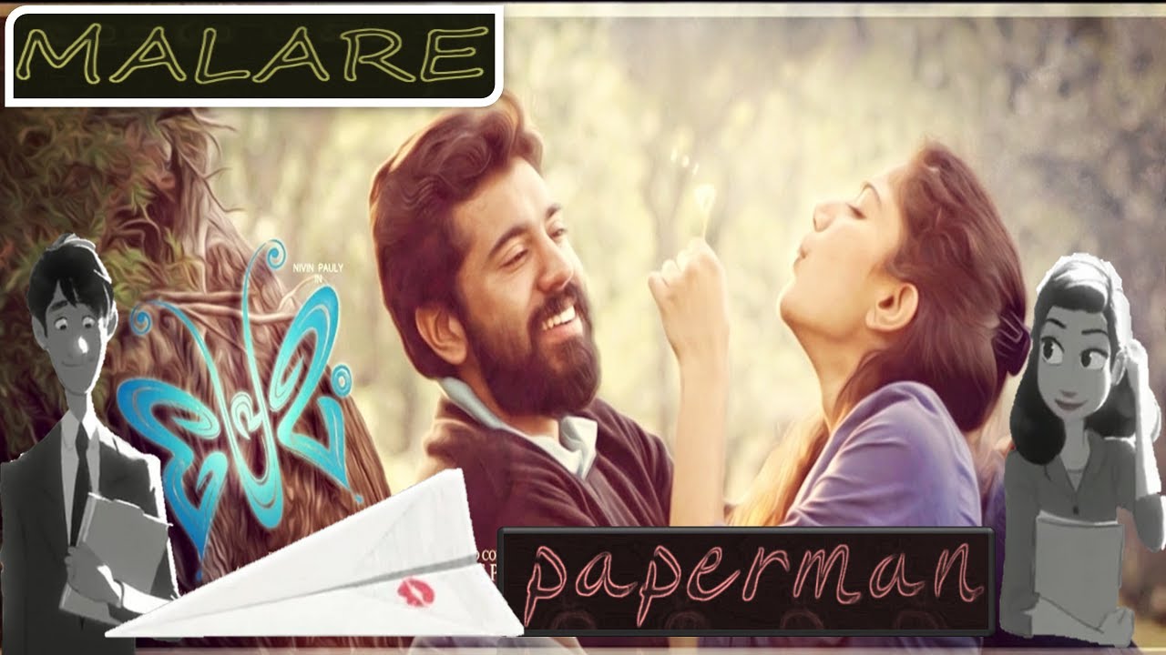 Premam Malare | Malayalam Song | Paperman Version - YouTube