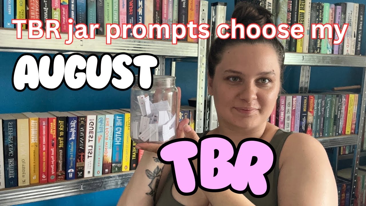 TBR jar chooses my August reads | my August TBR - YouTube