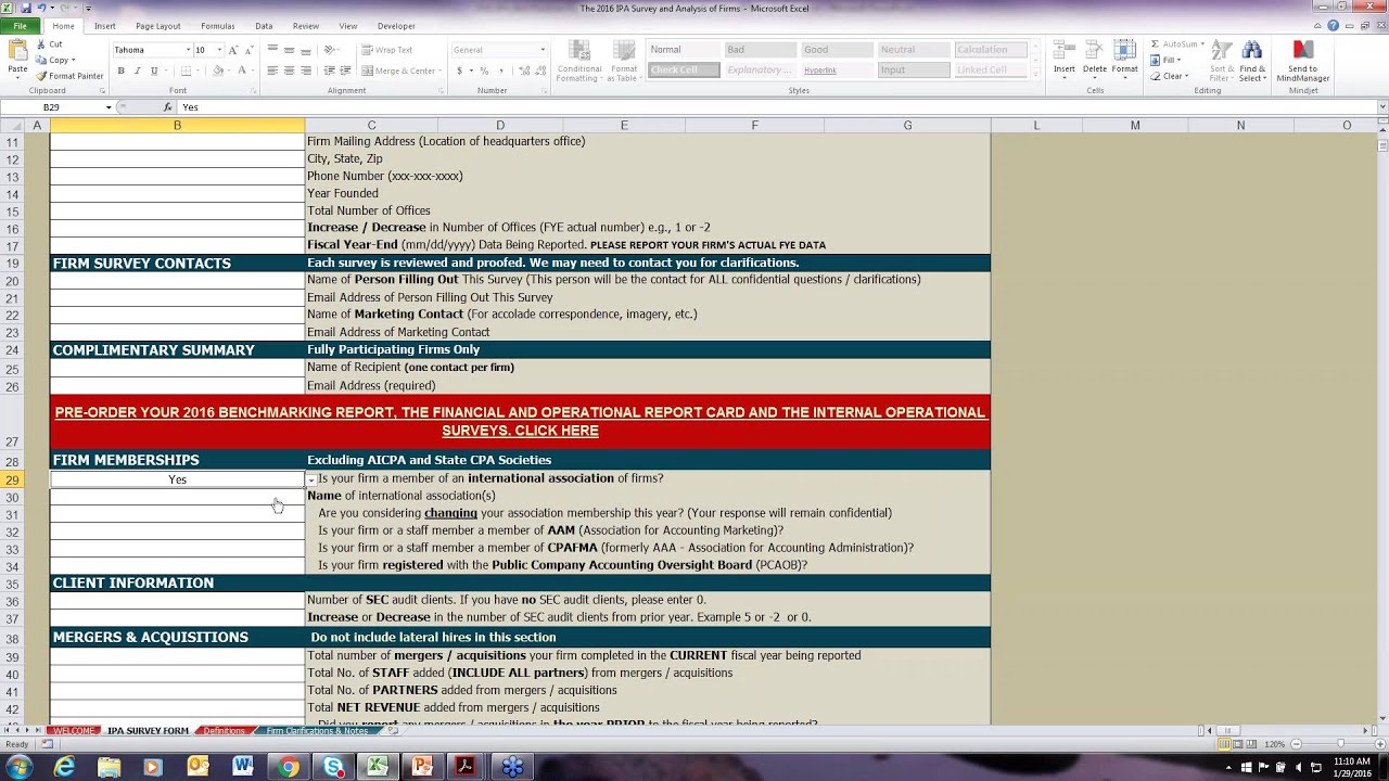 2016 Best Practices for Completing The Annual IPA Survey and Analysis ...