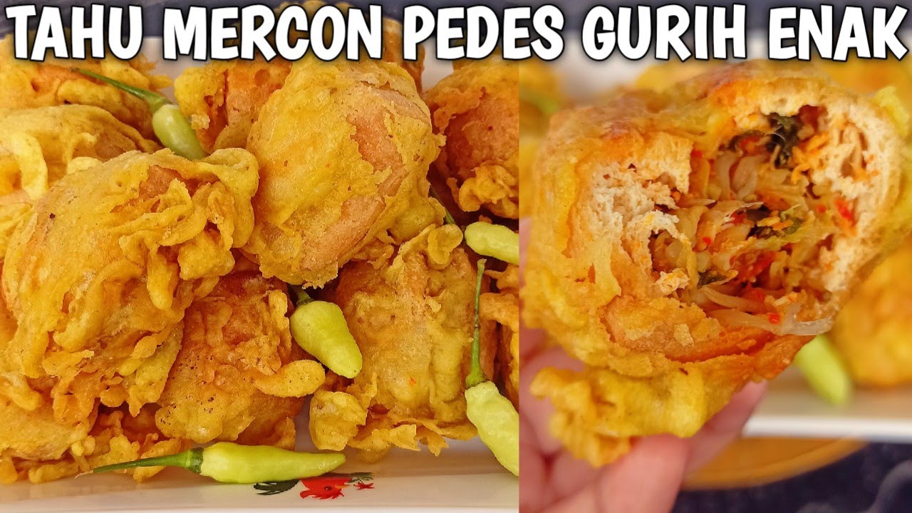 RESEP TAHU MERCON YANG ENAK - YouTube