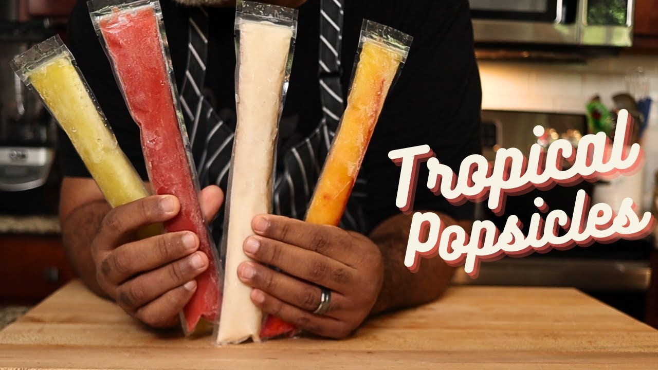 Tropical Frost Bites: Irresistible Freeze Pops in Exotic Flavors - YouTube