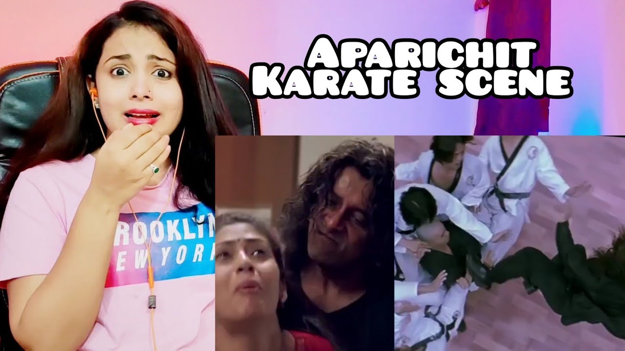 Aparichit ( Anniyan ) Karate Fight Scene Reaction | Fight With Nandini ...