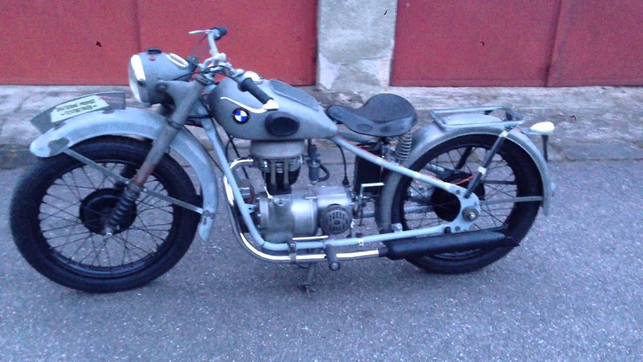 Jan Lochman - BMW R23 (1939) , RUN-IN - YouTube