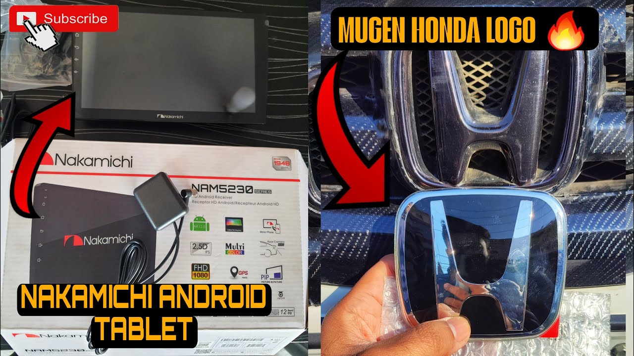 NAKAMICHI ANDROID TABLET | HONDA MUGEN LOGO | HONDA CITY MODIFICATIONS ...