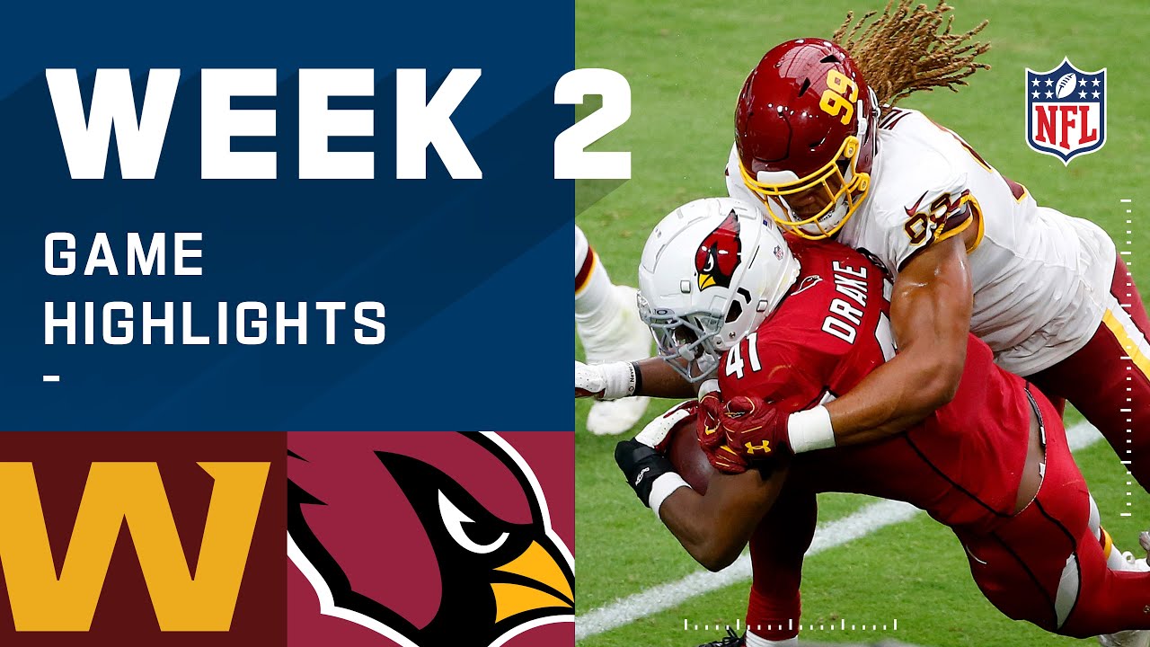 Washington Football Team vs. Cardinals Week 2 Highlights | NFL 2020 ...
