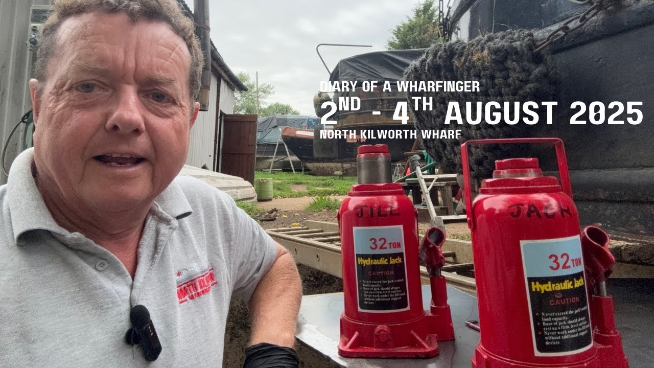 Diary of a wharfinger: 2nd - 4th August 2025 | NEW UXTER PLATE ON ...