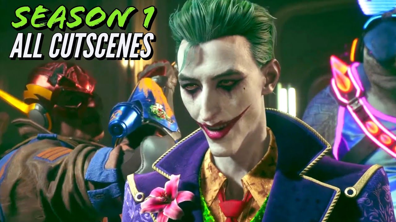 ALL CUTSCENES (4k) | Suicide Squad: Kill the Justice League Season 1 ...