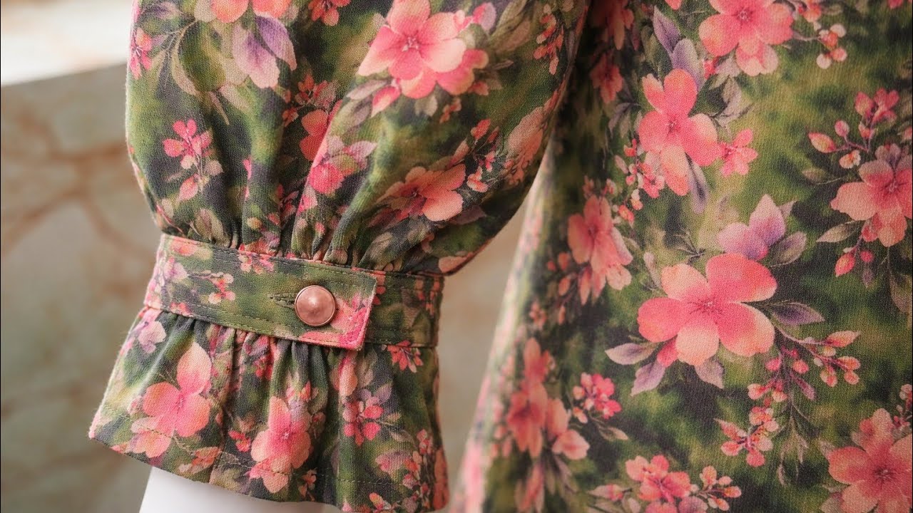Sleeve design tutorial | bazu design for kurti @Tjstitchingideas - YouTube