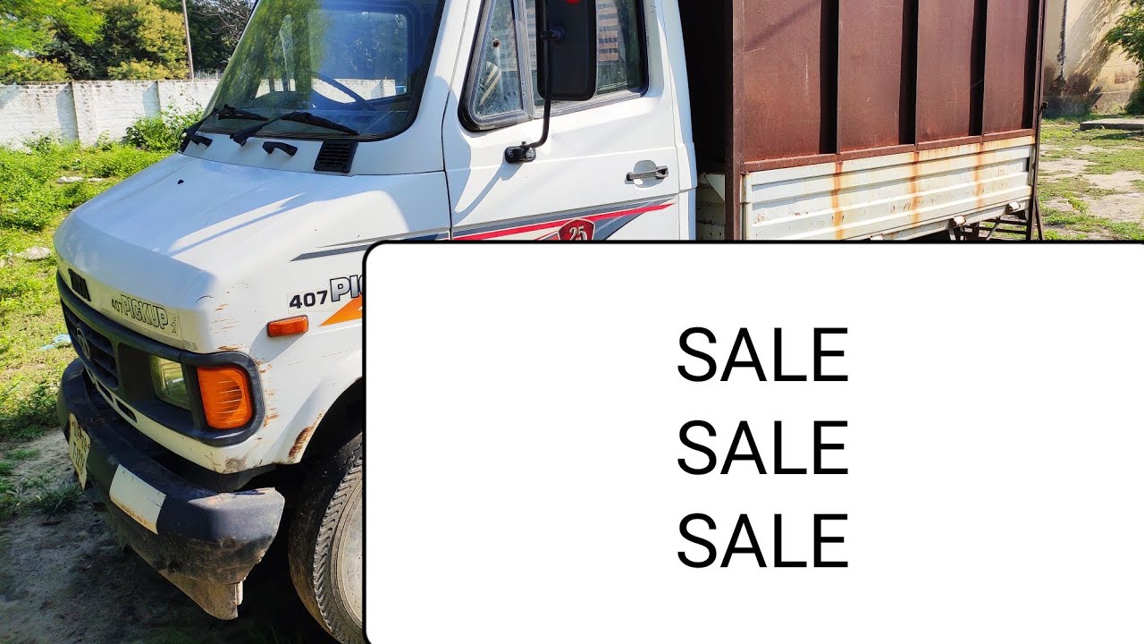 TATA 407 PICKUP (2012) FOR SALE - YouTube