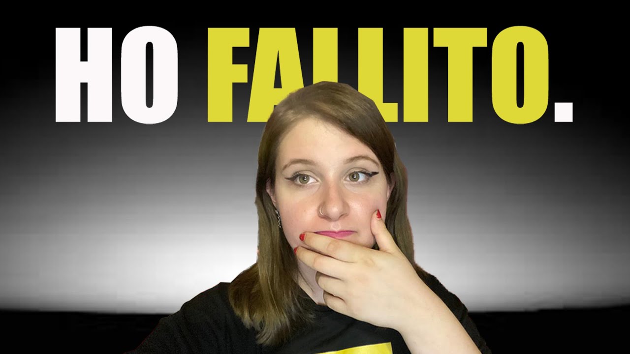 Ho FALLITO come artista e ne sono CONTENTA - YouTube