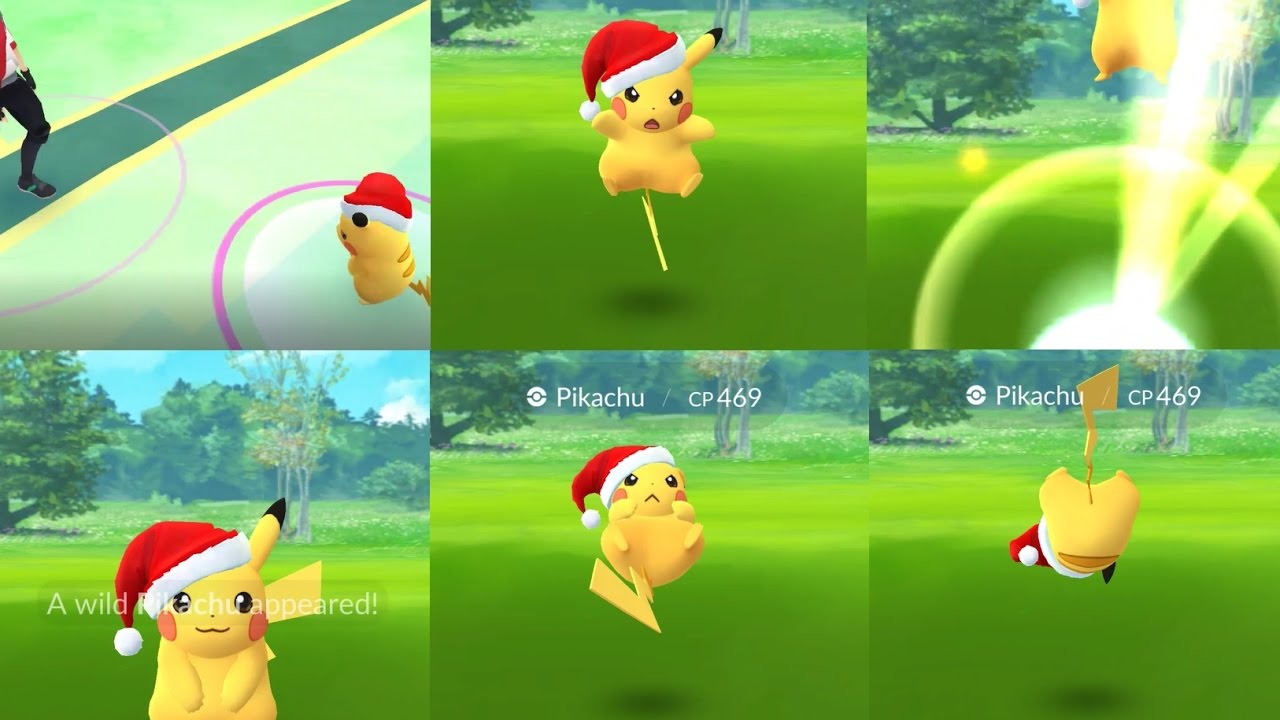 HOW TO CATCH CHRISTMAS PIKACHU IN POKEMON GO! - YouTube