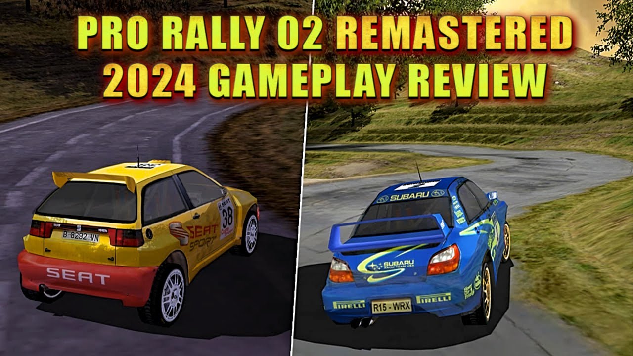 From Pixels to 4K - Pro Rally 2002 - Remastered Gameplay | 20 years ...