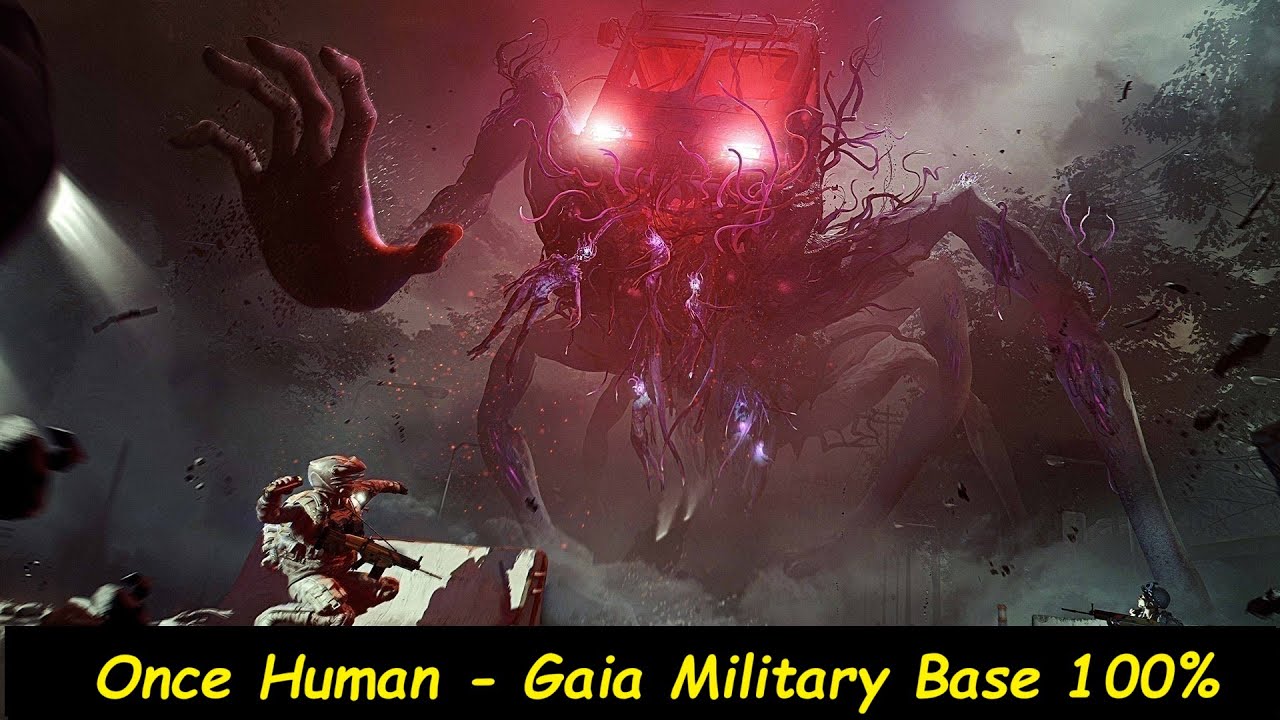 Once Human - Gaia Military Base - All Mystical , gear crates, Elite ...
