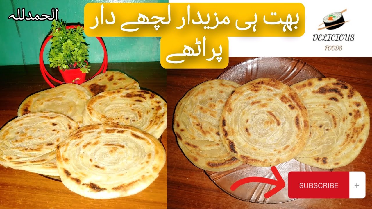 Step-by-Step Guide to Making Lacha Paratha| 5 different Easy Steps to ...