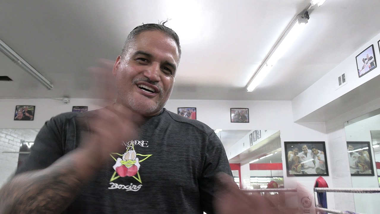 WOW Who Did Ricky Funez See At RGBA ? EsNews Boxing - YouTube