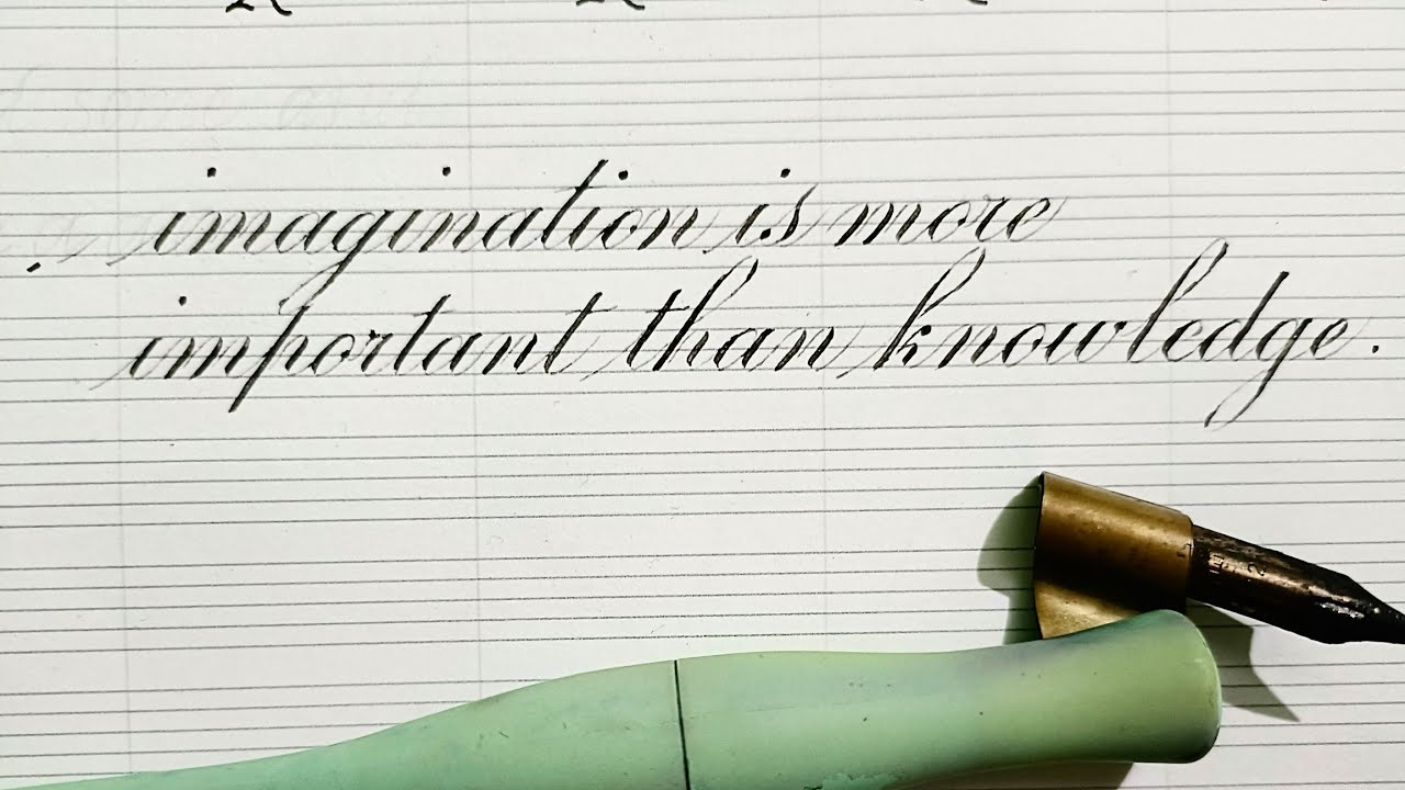 Beautiful Handwriting | Cursive handwriting | Copperplate script ...