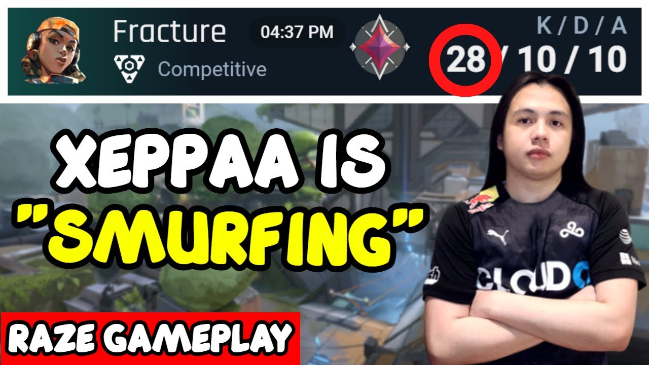 C9 Xeppaa plays Raze on Fracture (w/ a2guapo) | Valorant Pro Gameplay ...