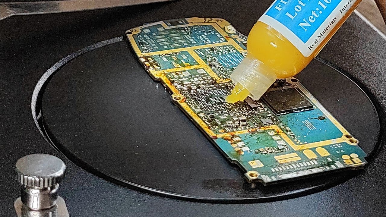 02 learning fixing IC ReBalling at school | I love you Teacholog - YouTube