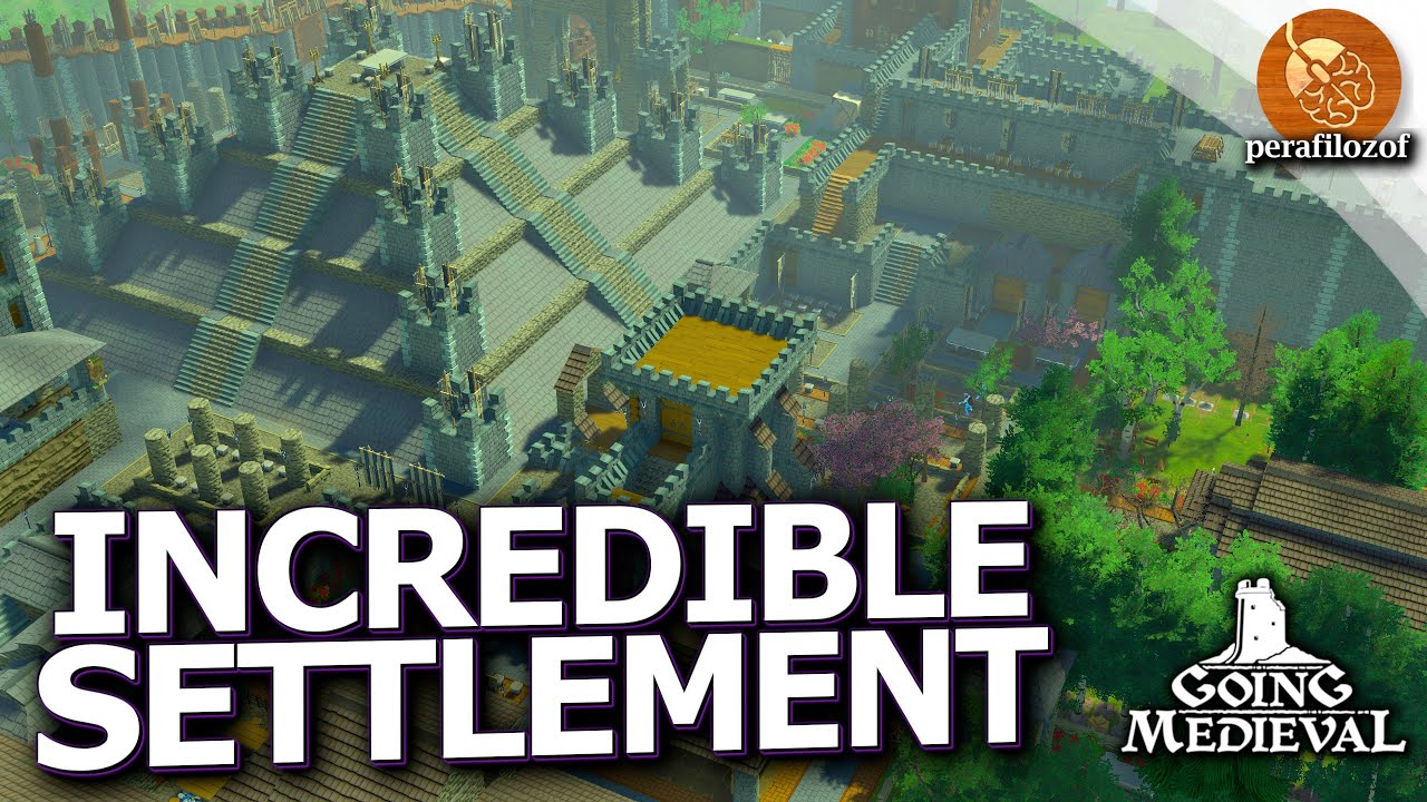 🔎Pyramid, Castles & Parks in a MASSIVE settlement built by Soyouz ...