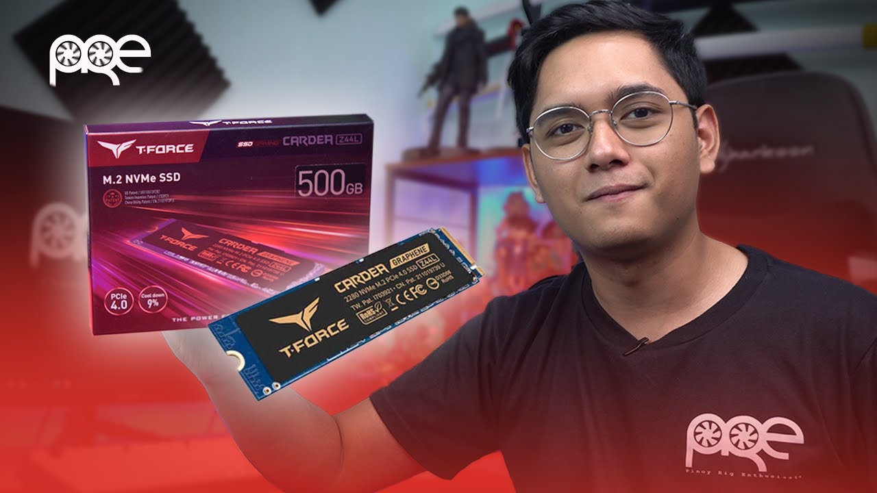 SSD with GRAPHENE! - TForce Cardea Z44L 500GB PCIe NVMe M.2 SSD ...